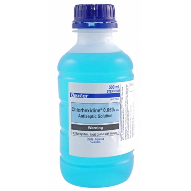 Chlorhexidine Acetate Antiseptic 0.05% Solution - Various Sizes – ToBe ...